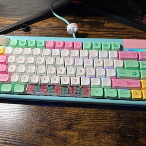 WASD Keycaps Set Arrow Keycaps Set Purple Keycap Red - Etsy