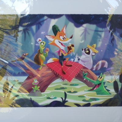 Sarah and Her Friends, Labyrinth Tribute Fine Art Print Hoggle, Sir ...