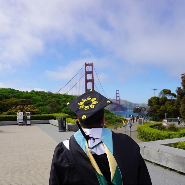 Filipino Graduation Cap Marker - Sun & Stars - Etsy