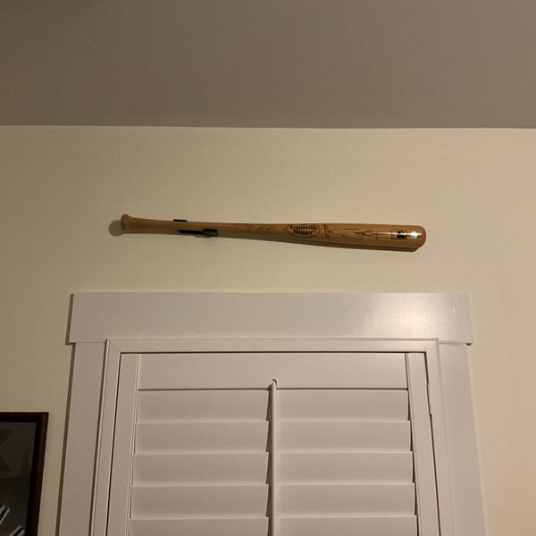 Hideit Hbat Mount - Horizontal Baseball Bat Mount - Etsy