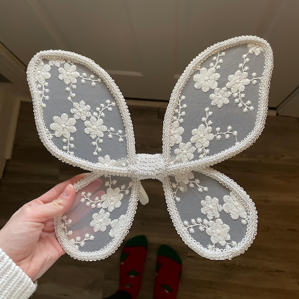 Baby Child Floral Fairy Double Wing Dressup Quality Fairy Wings ...