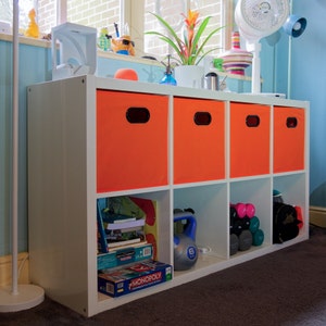 DARK PINK Best Box for Kallax 33x38x33, Classic Plain Box, Storage Box ...