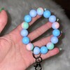 Custom Stretchy Silicone Bracelet Keychain // Mama Wristlet Keychain ...