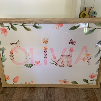 Printable Baby Boy Name Sign, Boy Baby Name Sign, Personalised Baby ...
