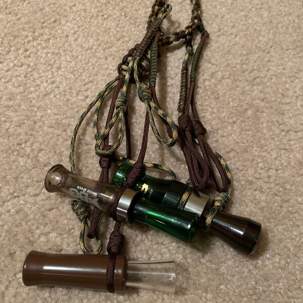 Custom Order 4 Strand Braid Call Lanyard - Etsy