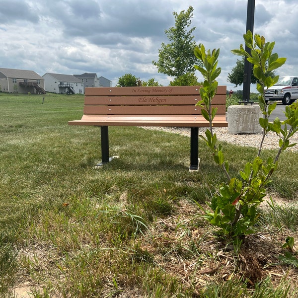 Park Bench Frames ~ Free Standing ~ Bolt Down ~ Heavy Duty Solid Steel ...