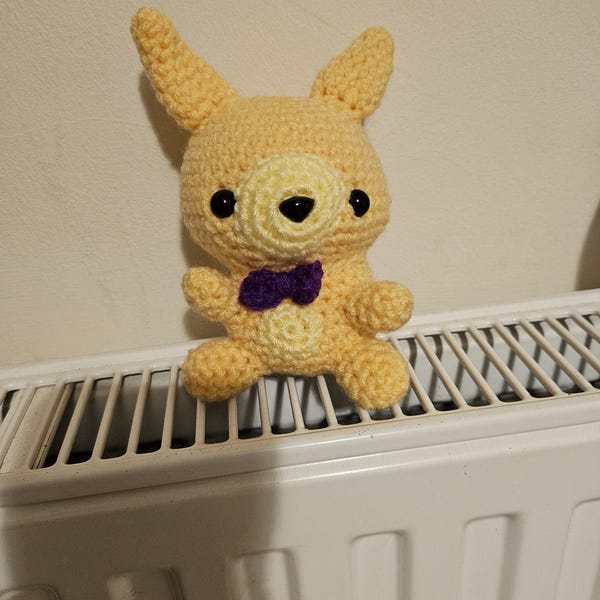 Twig the Deerfox - Hilda Crochet Amigurumi Plushie - Etsy