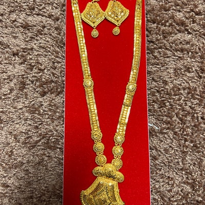 Moti Chandra Haar /nepali Jewelry/gold Plated Ranihaar Necklace pearl ...