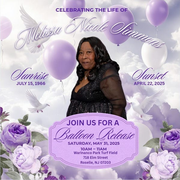 Memorial Balloon Release Flyer | Funeral Flyer | Memorial Flyer | RIP ...