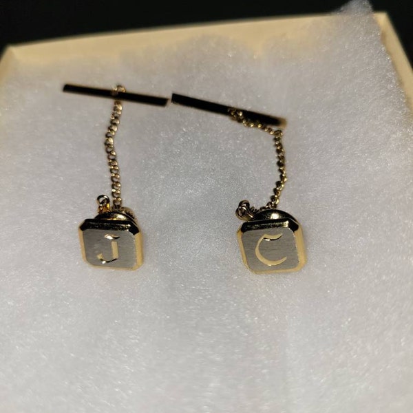 Gold Initial Pin, Initial Pin, Gold Letter Pin, Initial Pin, Initial ...