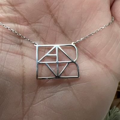 Jennifer Name Necklace Unique Design Name Logo Necklace Name Necklace ...