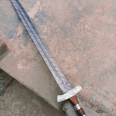 EGKH-15 Inches Blade Barrow Sword-handmade Sword-made of Leaf Spring of ...