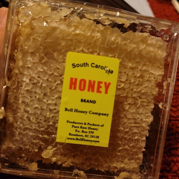 Comb Honey 4inx4in 14-16oz - Etsy