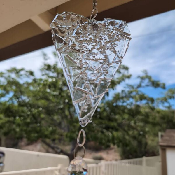 Ocean View Glass Suncatcher-teacher Gift-coastal Art-coastal Blue ...