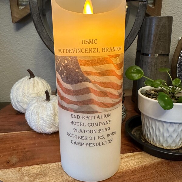 Army Forge Customizable Graduation Candle Celebrate the Journey to ...