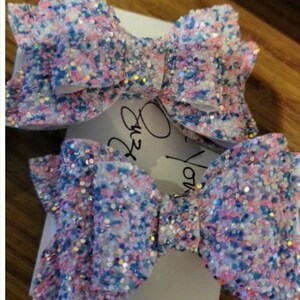 Dr Seuss Week Bow...read Across America Bow...aqua and White Bow ...