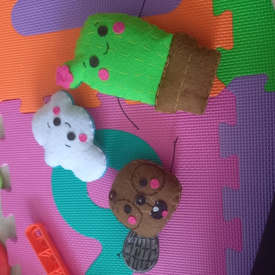 Pocoyo Characters Fred Octopus, Valentina, Alien, Felt Snore. Children ...