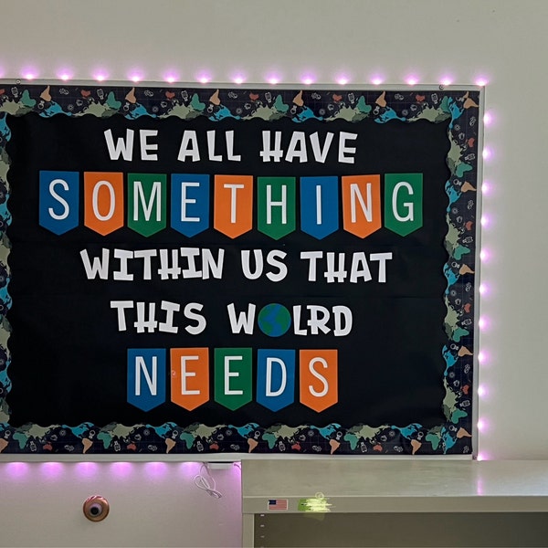 Spring Bulletin Board, Let's Grow Together Bulletin Board, Succulent ...