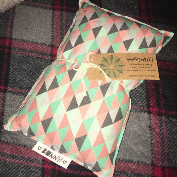 Personalized Custom Rice Bag With Name on Tag - Rectangle Rice Bag - 6. ...