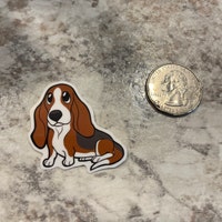 Labrador Retriever Sticker Chibi Puppy Dog, Vinyl, Hand Drawn ...