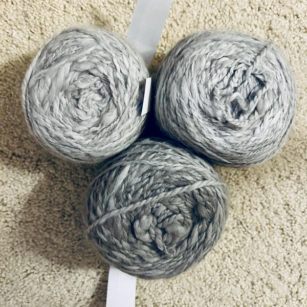 100% Angora Rabbit Hand Woven Scarf/shawl From Handspun Yarn- Sable ...