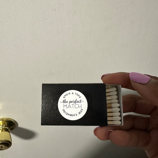 50 PIECES Plain Matchboxes - White - Etsy