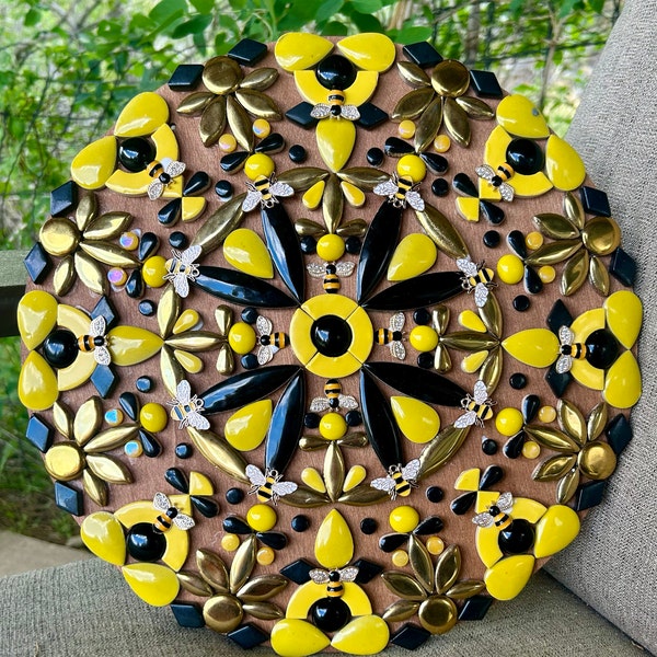 100 Small Mosaic Tiles, Small Round Tiles, Round Mosaic Tiles, Mini ...