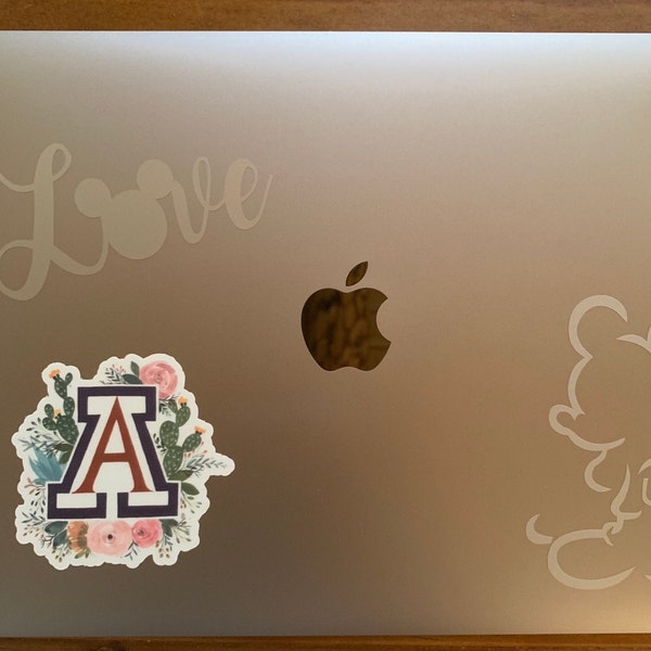 U of A Stickers-vinyl Stickers- Watercolor Vinyl Sticker-uofa Decor ...