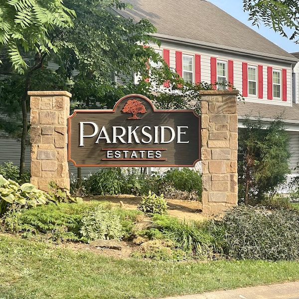 Large 46" X 95" Neighborhood, Subdivision, Development, Community Signs ...