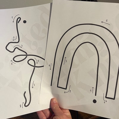 Sealife Knitted Wire Templates Animal Art Coastal Decor DIY Bending ...