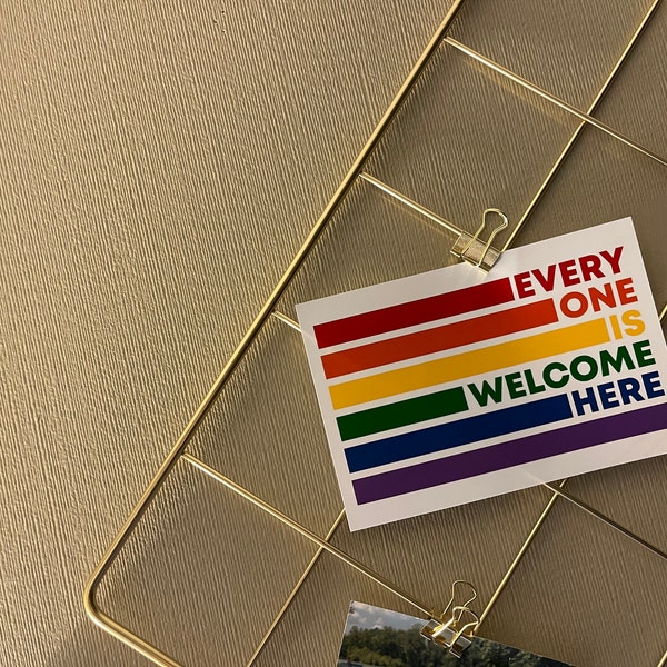 Diverse Inclusive Accepting Welcoming Safe Space for Everyone Classroom ...