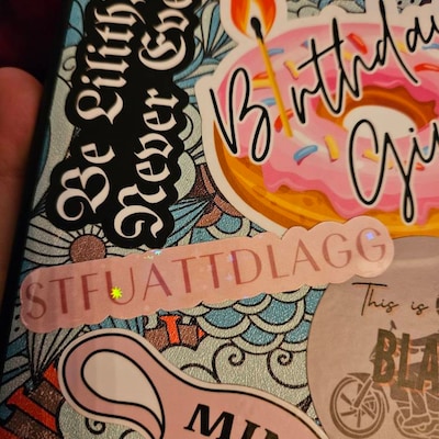 Its Always Wyd and Never DYWMTCOAEYPTYCOMF Holographic Bookish Kindle ...