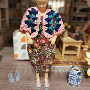 Dolls House 1/12th Scale Miniature Baby With Moving Head and Limbs New ...