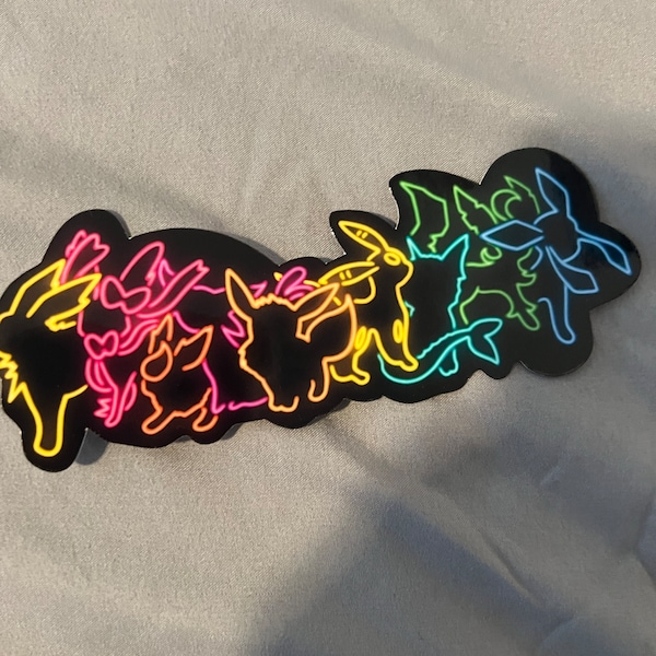 Neon Toy Story the Claw Sticker - Etsy