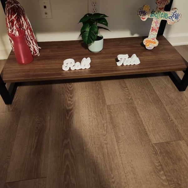 Alabama Roll Tide Block Letter Shelf Decor | University of Alabama | 3D ...