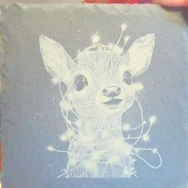 Wildlife Slate Engraving Png, Animals PNG Laser Engrave, Woodland Slate ...