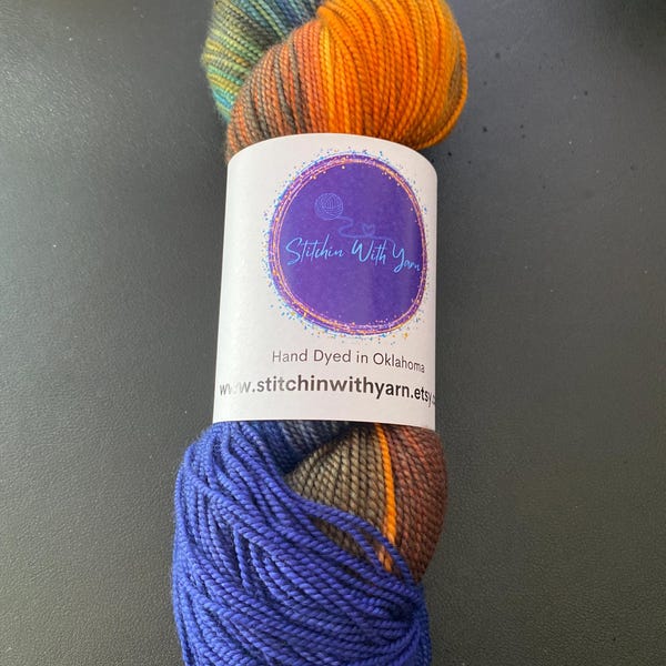 Jelly Beans - Candy Rainbow Hand Dyed Yarn - Rainbow Yarn - Knit ...