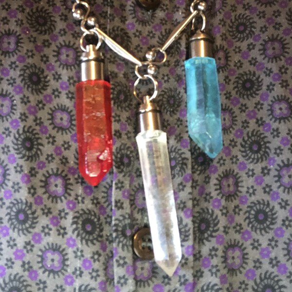 Star Wars Lightsaber Kyber Crystal 100 % Handcrafted Glowing Replica ...