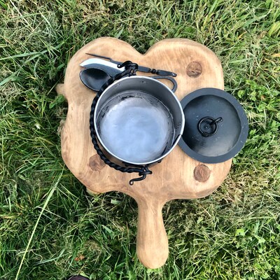 Forged Metal Cauldron 1L With Lid - Etsy