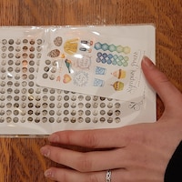 Knits Work-in-progress WIP Knit Accessory Stickers in natural Wool ...