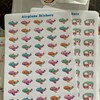60 Cute Baby Nappy/diaper Planner Stickers - Etsy