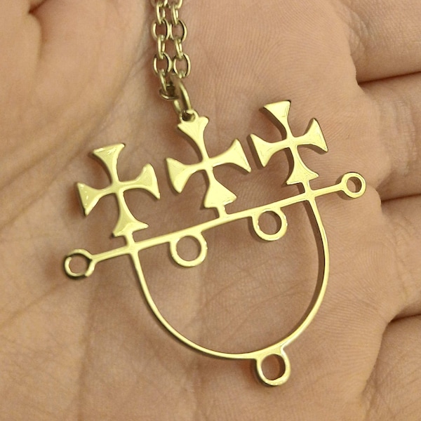 Lucifer/lilith Double Sigil Pendant With Symbolism - Etsy