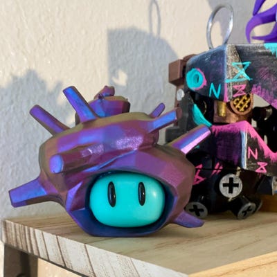 Pearl's Crown From Splatoon 2 Glow in the Dark off the Hook - Etsy