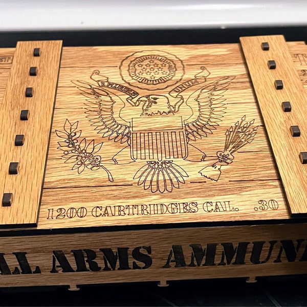 Original Military Gift Box 5.5" X 10.6" X 2" Inch Size for 4, 5, 6 Mm ...