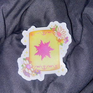 Floral Tangled Lantern Transparent Stickers/ Rapunzel Princess - Etsy