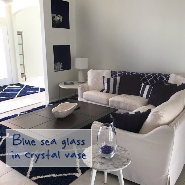 Shoreline Treasures: Mixed Sea Glass Art - Tumbled Beach Fragments for ...