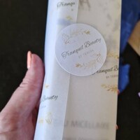 Large Circular 51mm Stickers A4 Sheets Matte Finish Logo - Etsy