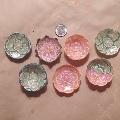 Gingko Leaf Polymer Clay Raw Cane Millefiori Nail Art - Etsy