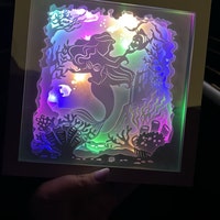 Tangled Rapunzel Shadow Box - Etsy UK