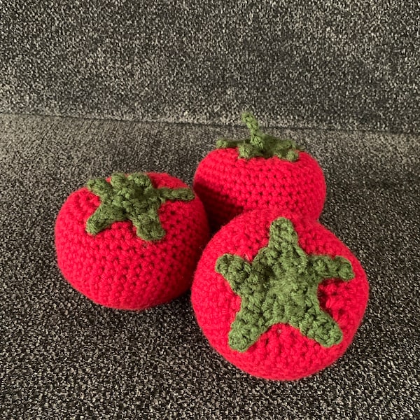 TOMATO Crochet Pattern PDF - Amigurumi TOMATO Pattern How to Make a ...